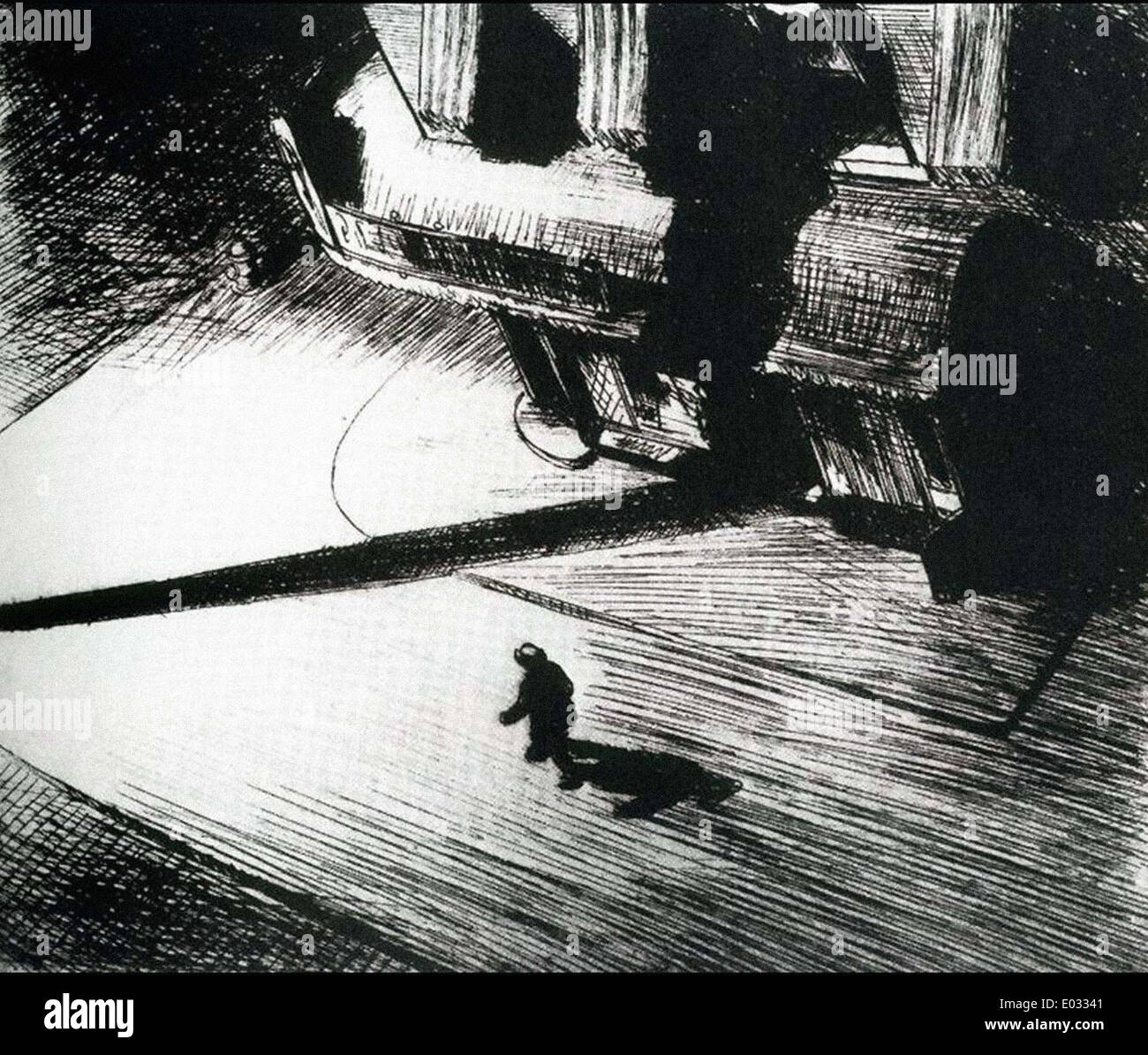 Night shadows hopper hi-res stock photography and images - Alamy