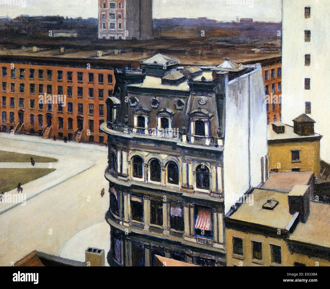 Edward Hopper The City Stock Photo - Alamy