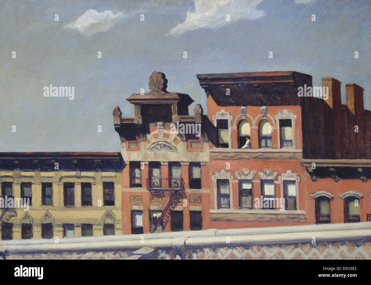 Edward Hopper From Williamsburg Bridge Stock Photo - Alamy