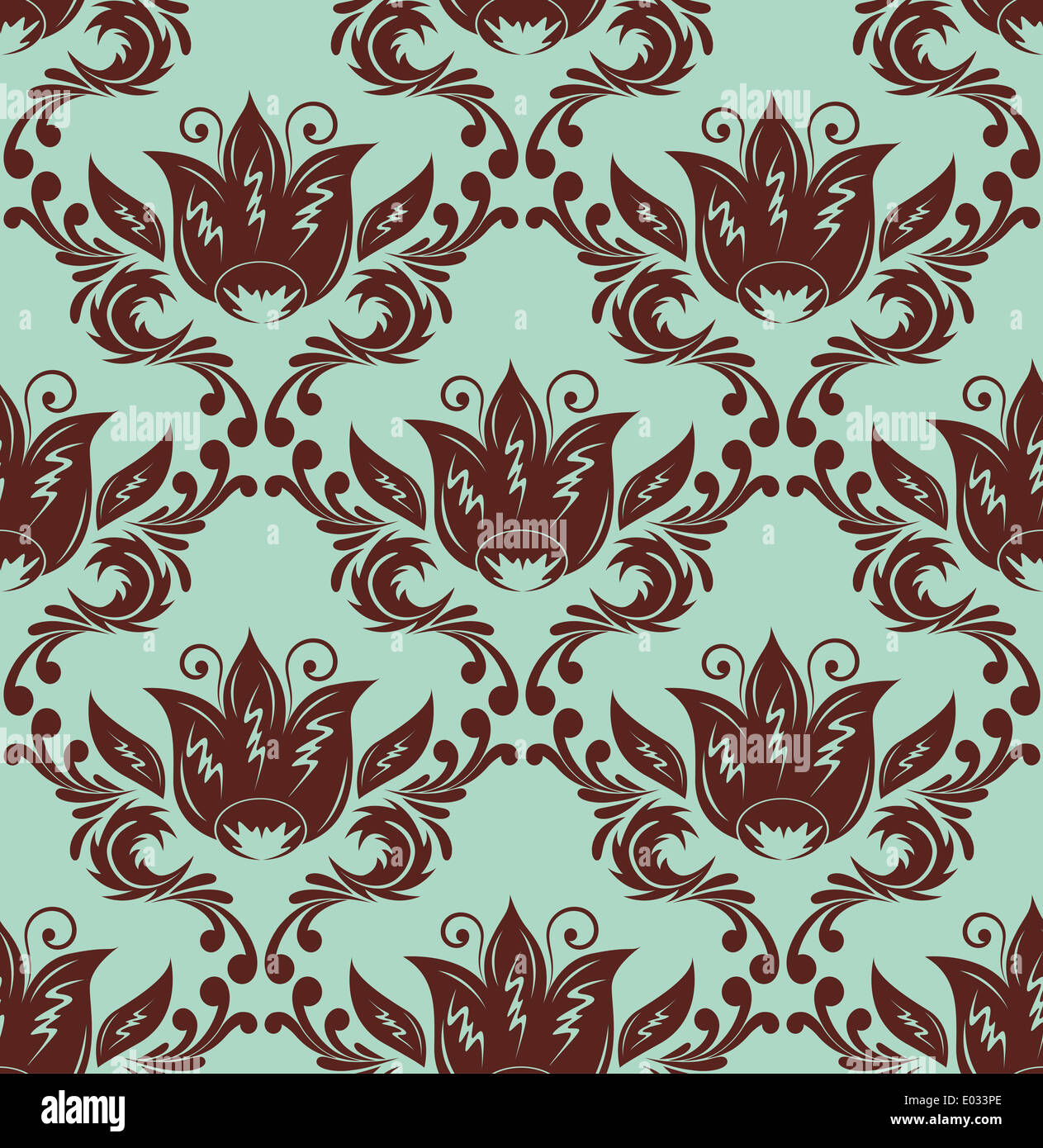 Damask pattern hi-res stock photography and images - Alamy