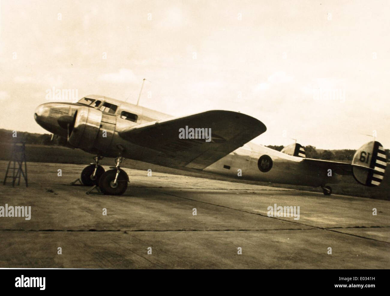 Image of a Lockheed Y1C Electra aircraft, a variant of the Electra ...
