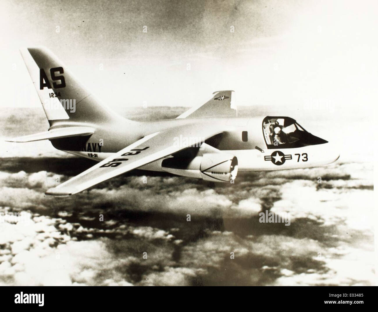 The Lockheed S-3A Viking is a carrier-based anti-submarine warfare ...