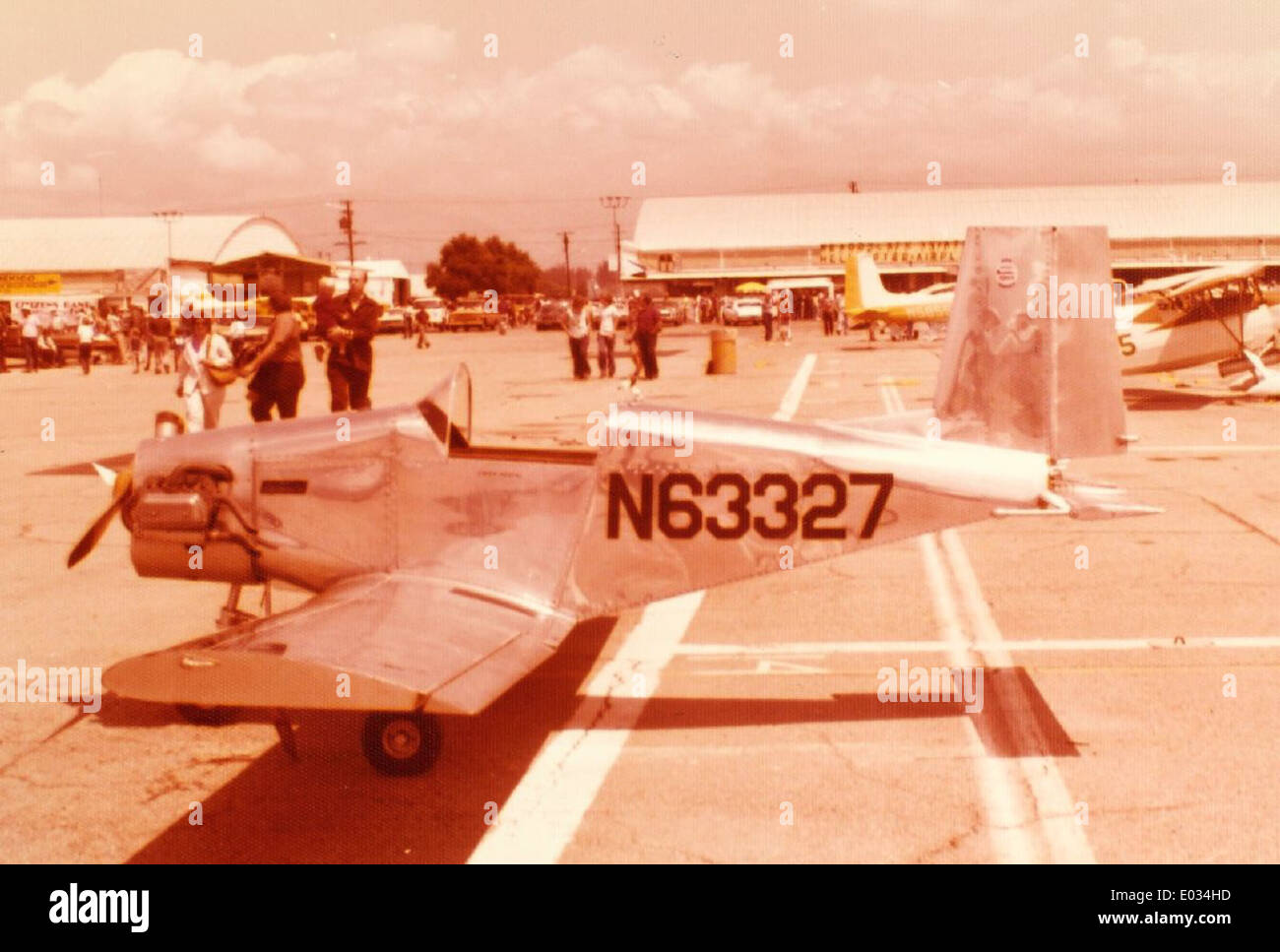 This image features the Mannon-Underwood aircraft, Jeannie’s Teenie ...