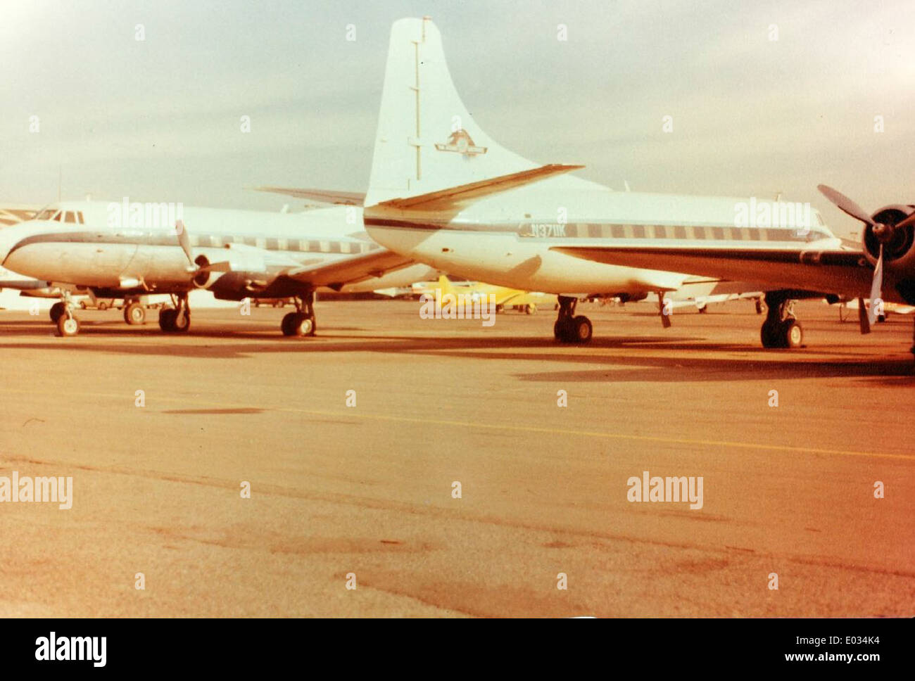 The Martin 4-0-4, an airliner widely used in the 1950s, is seen in this ...
