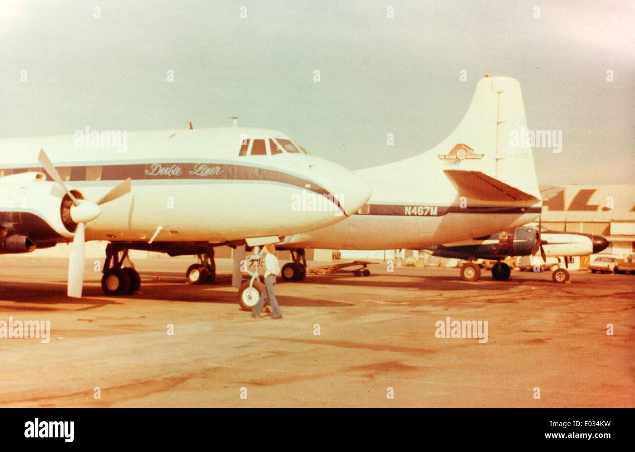 The Martin 4-0-4, aircraft registration 14164, was used by Eastern Air ...