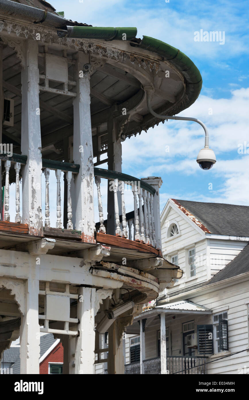 Colonial houses in the historic center of Paramaribo (UNESCO World ...