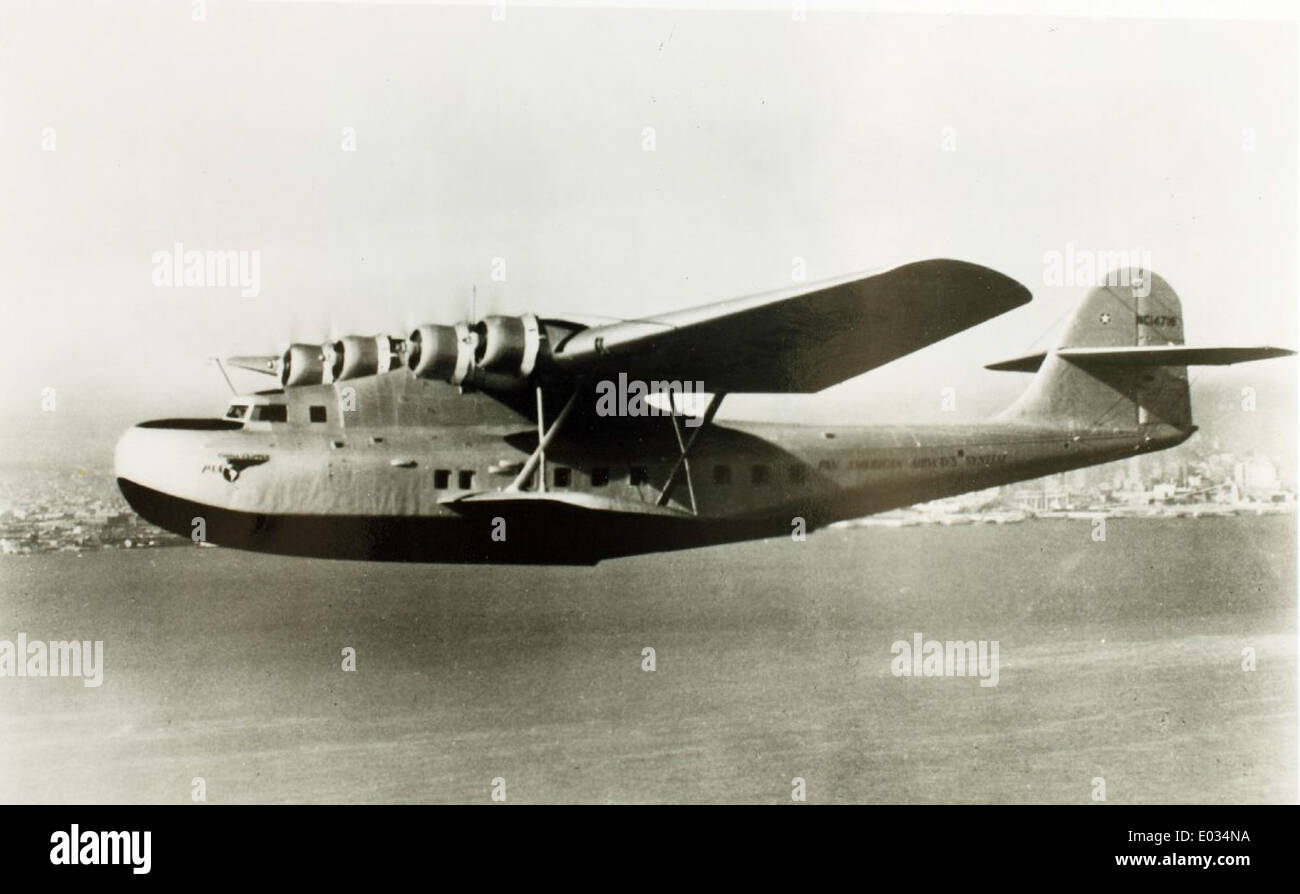 The Martin M-130 Clipper was a pioneering flying boat used by Pan ...