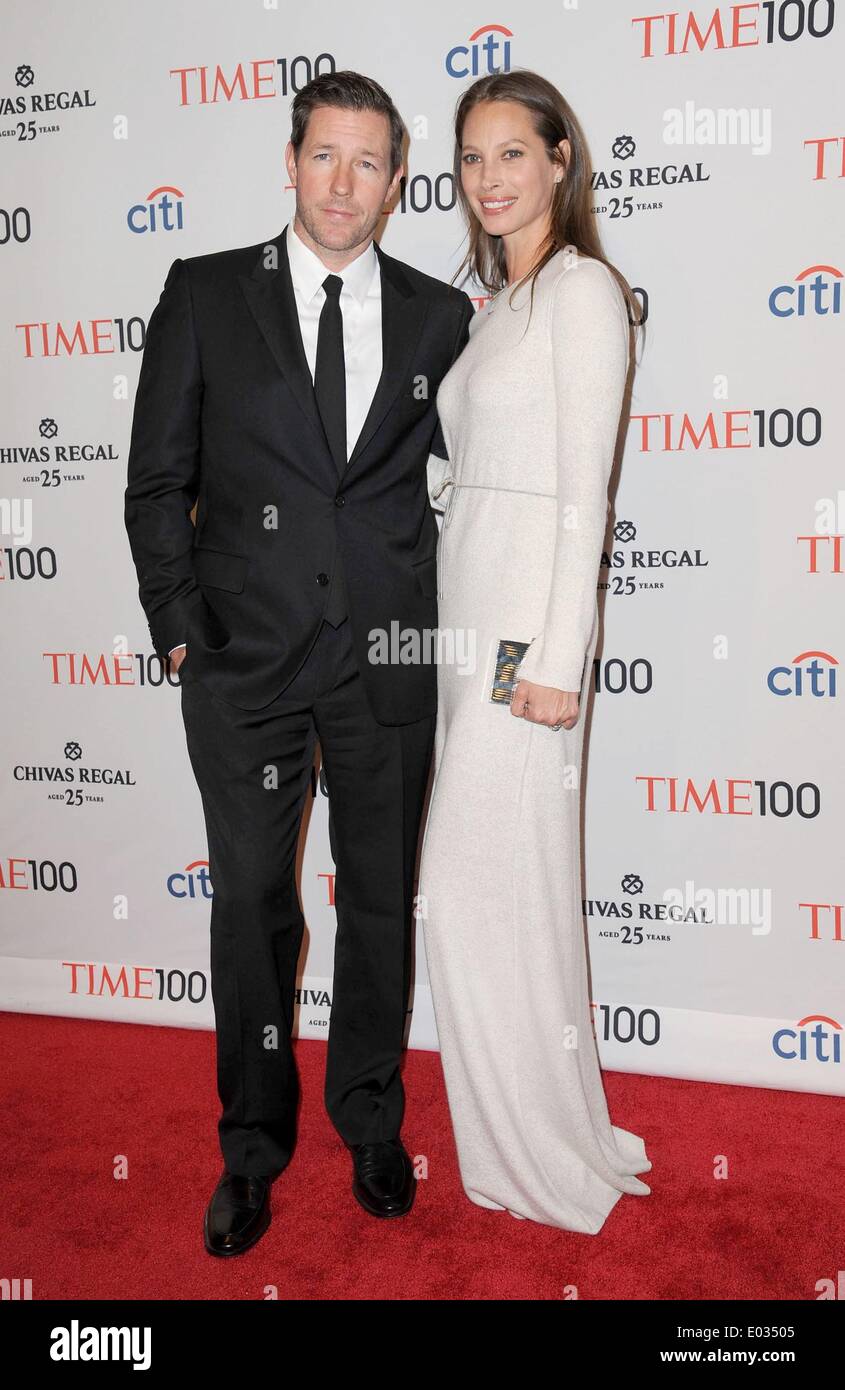 New York, NY, USA. 29th Apr, 2014. Ed Burns, Christy Turlington Burns ...
