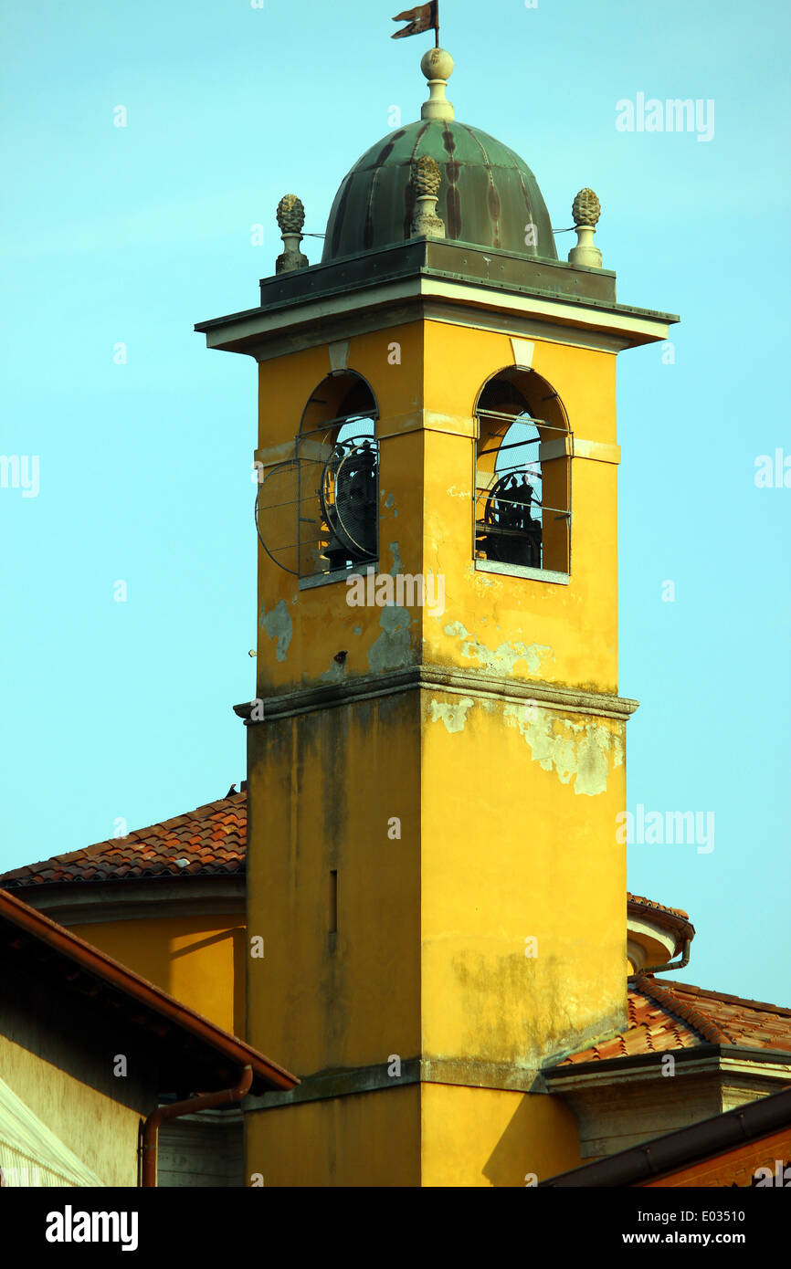 Clock tower with bells hi-res stock photography and images - Alamy