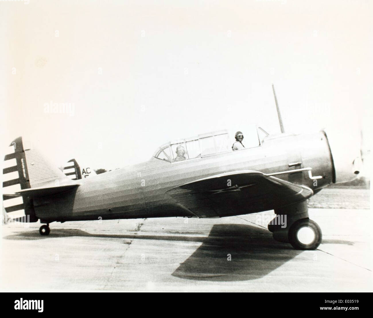 The North American BT-9 was a primary trainer aircraft used by the U.S ...