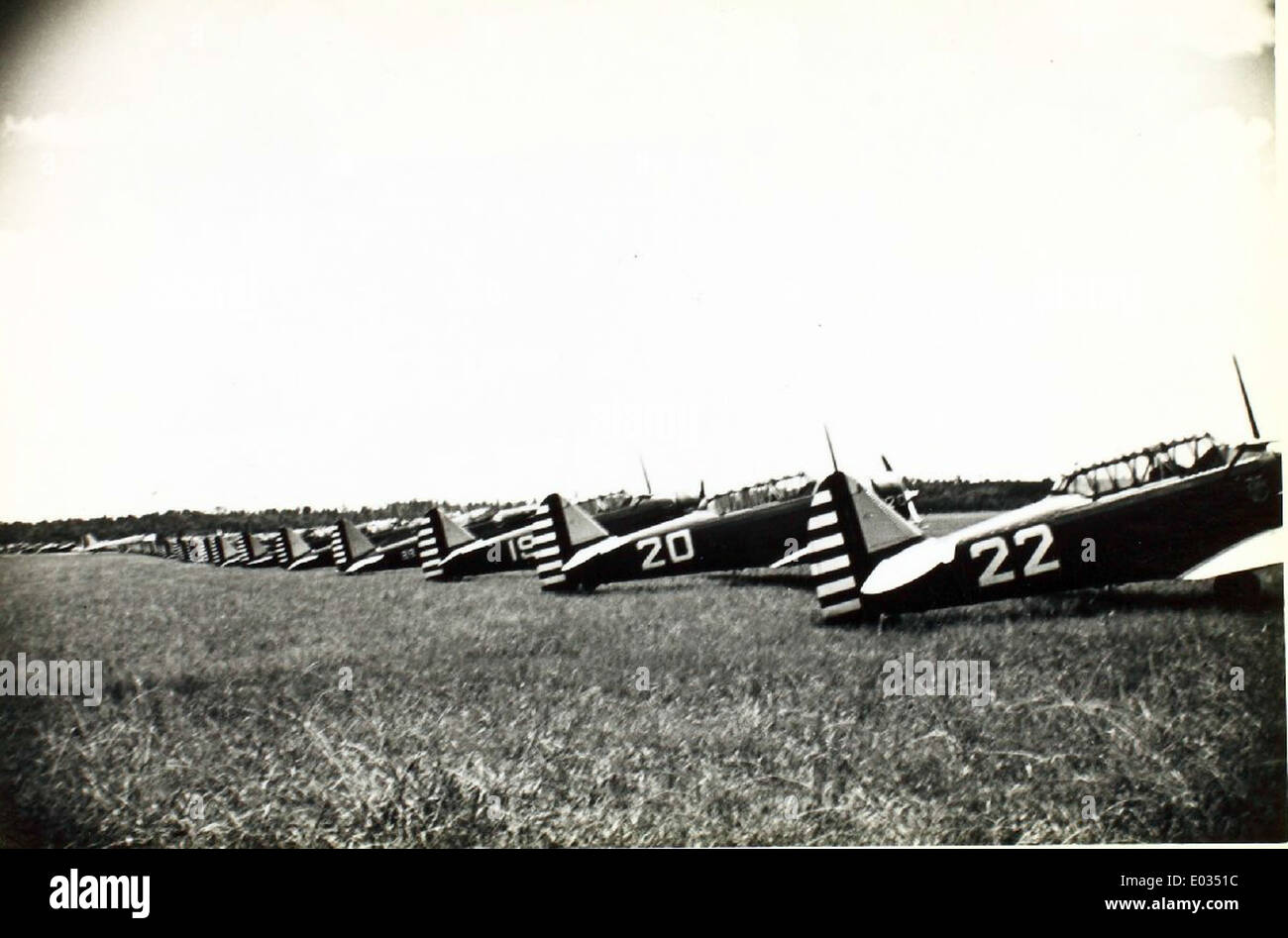 The North American BT-9 was a military trainer aircraft used by the ...
