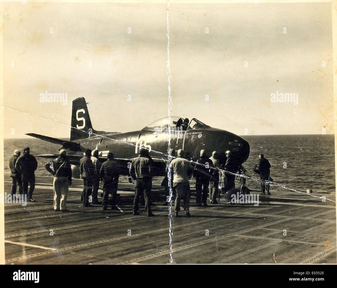 The North American FJ-1 Fury was the U.S. Navy's first jet fighter ...