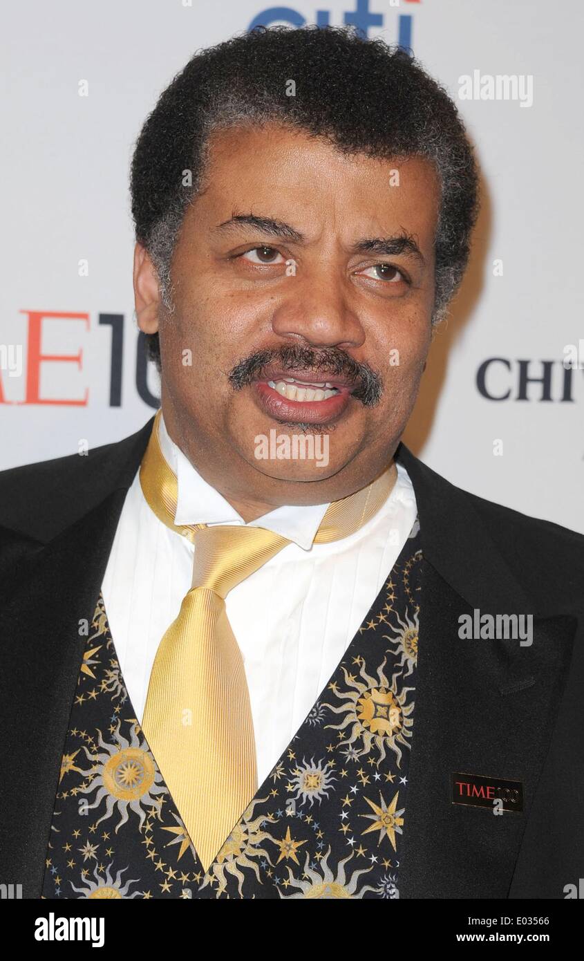 New York, NY, USA. 29th Apr, 2014. Neil deGrasse Tyson at arrivals for ...