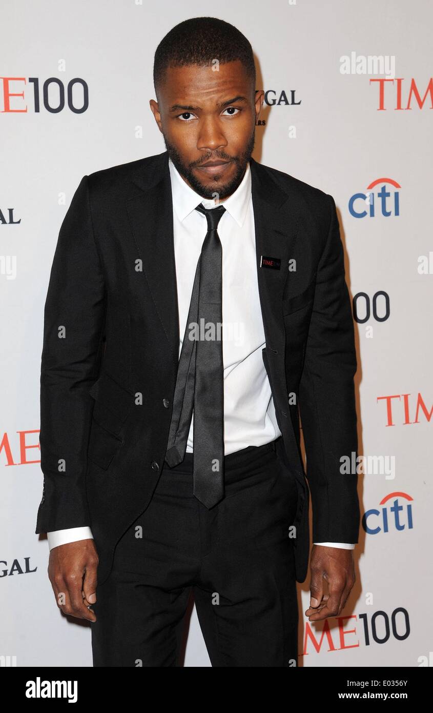 New York, NY, USA. 29th Apr, 2014. Frank Ocean at arrivals for Time 100 ...