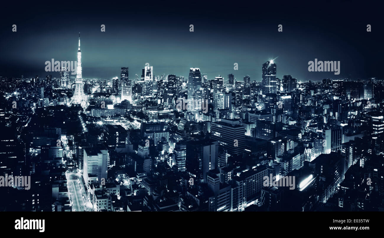 Black And White Tokyo Architecture High Resolution Stock Photography ...