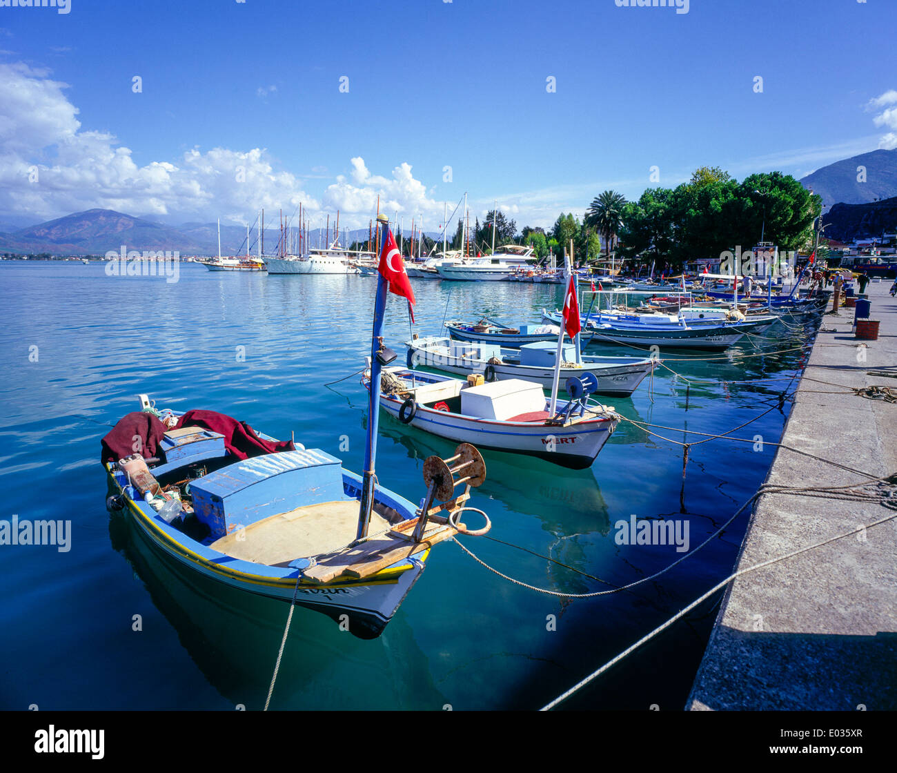 Turkey fethiye harbour hi-res stock photography and images - Alamy