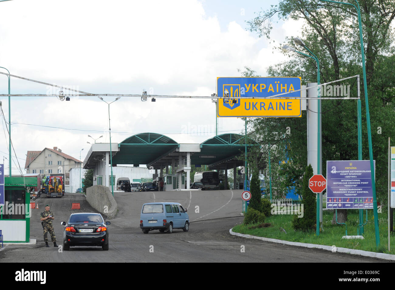Polish Ukrainian Border Stock Photos & Polish Ukrainian Border Stock ...