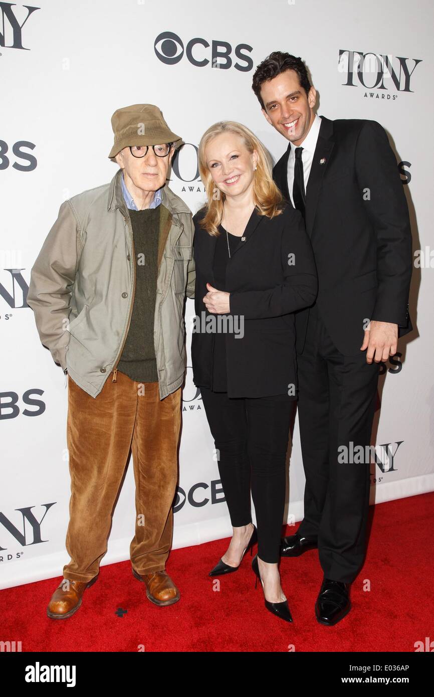 New York, NY, USA. 30th Apr, 2014. Woody Allen, Susan Stroman, Nick ...
