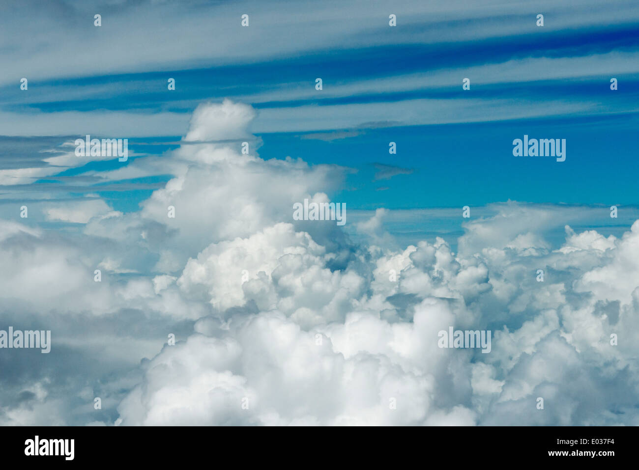 Aerial view of clouds Stock Photo - Alamy