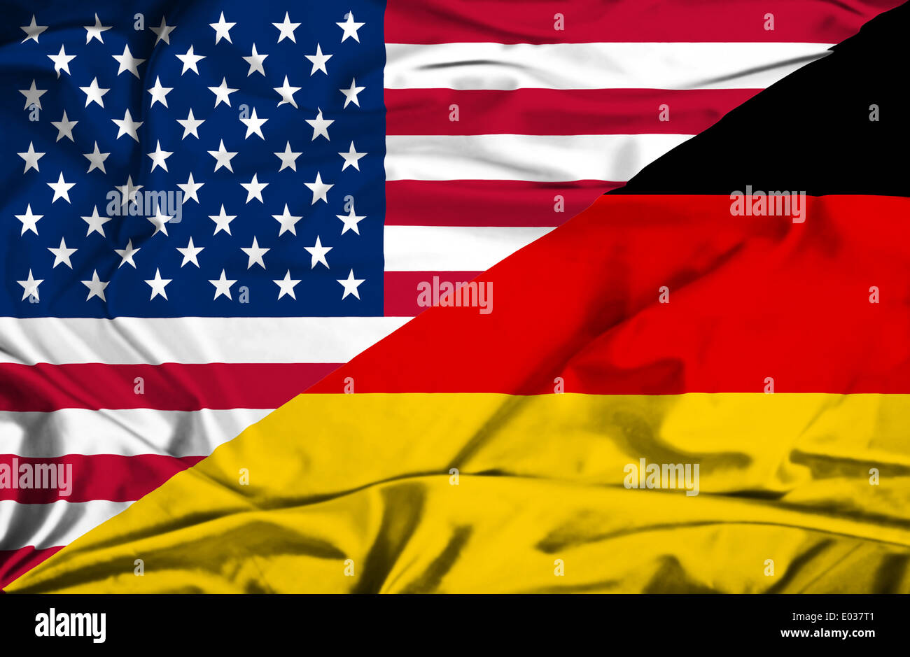 Usa germany flag hi-res stock photography and images - Alamy