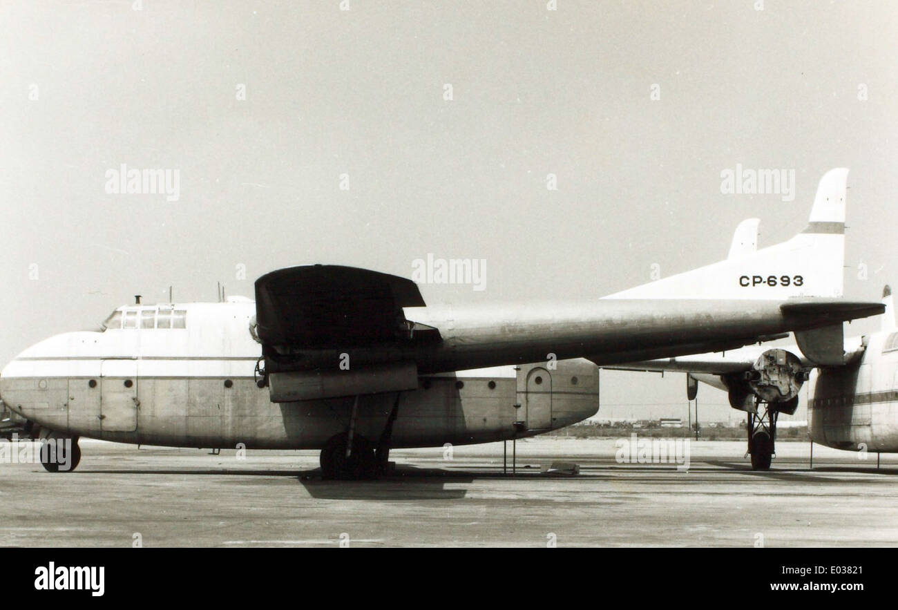 The Fairchild C-82 Packet (CP-693) is a twin-engine cargo aircraft ...