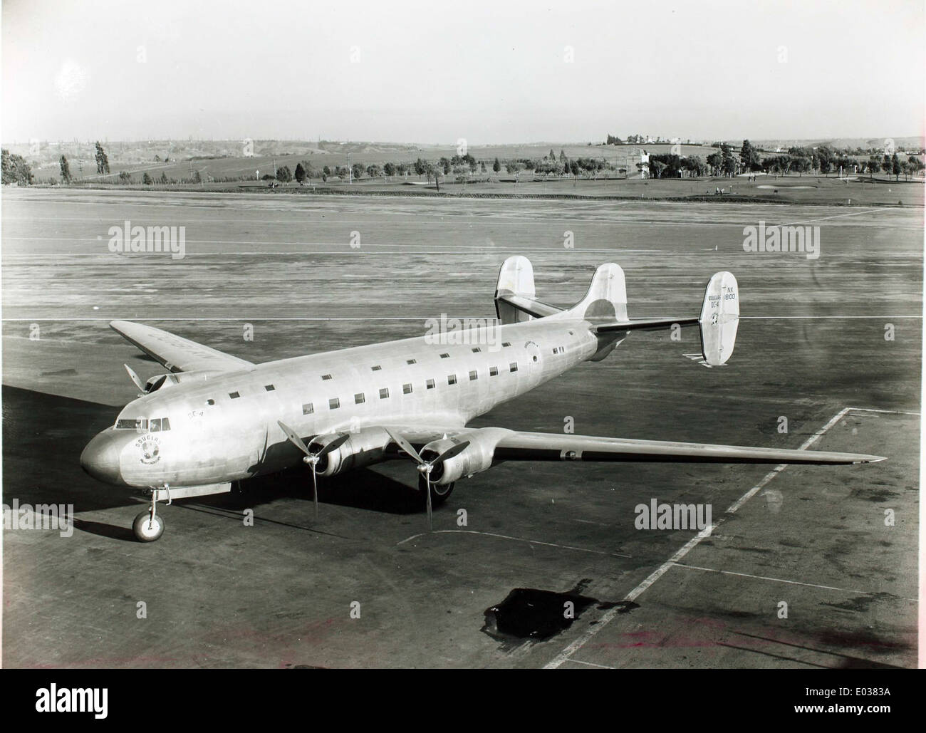 The Douglas DC-4E was a groundbreaking airliner developed by the ...