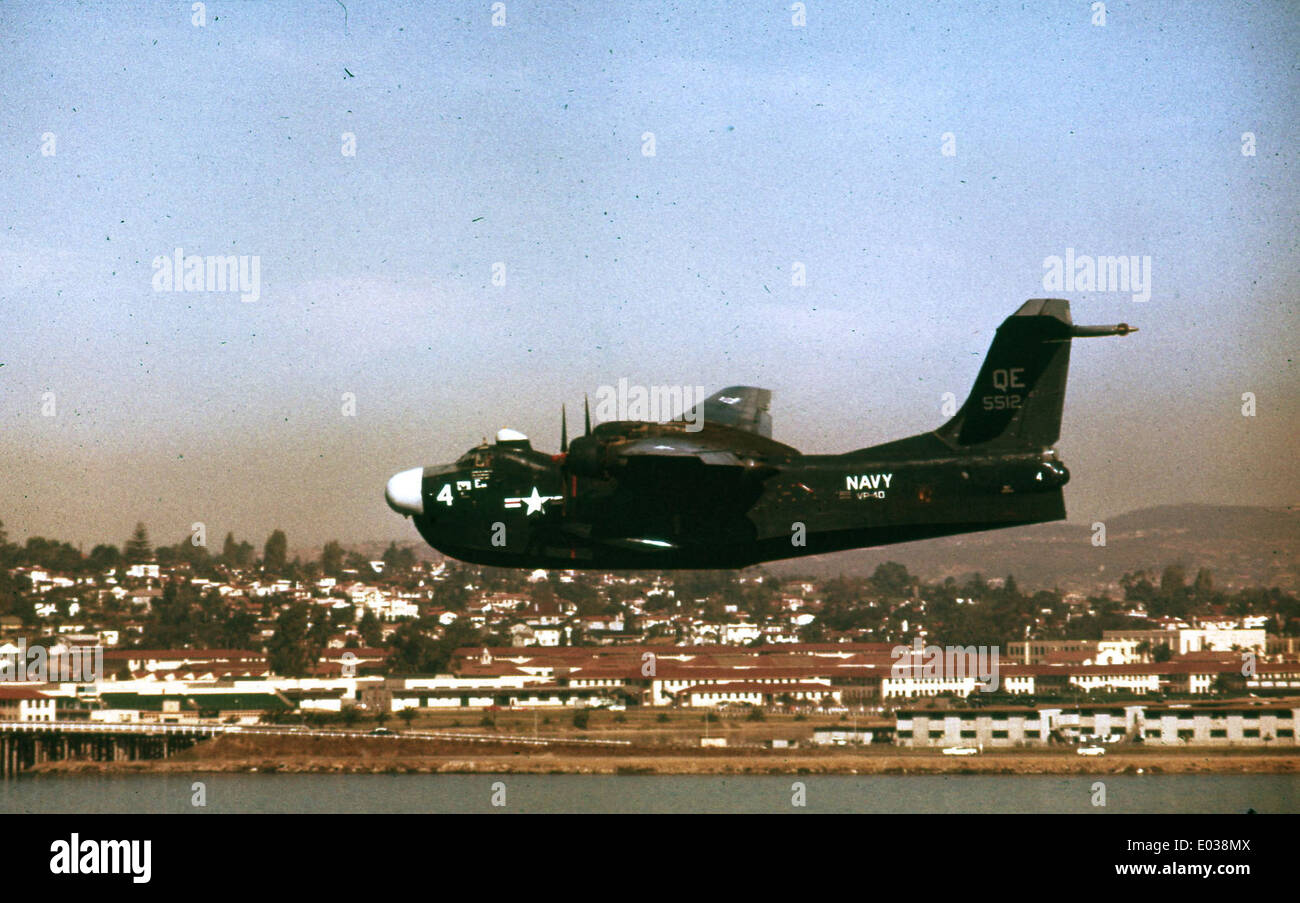 The P5M-2 Marlin, BuNo 135512, was a U.S. Navy amphibious patrol ...