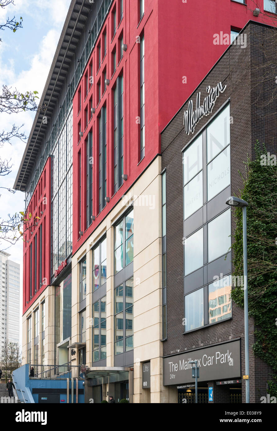 The Mailbox and Malmaison hotel, Birmingham, England Stock Photo - Alamy