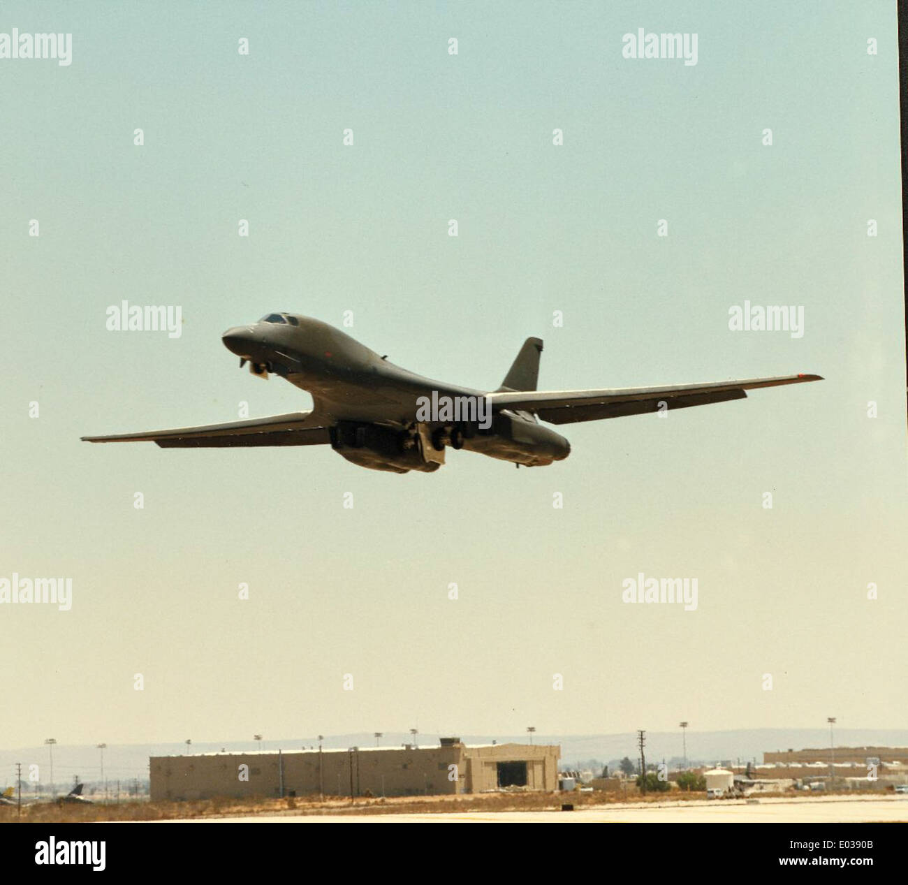 The Rockwell B-1B Lancer, a variable-sweep wing bomber, was designed ...