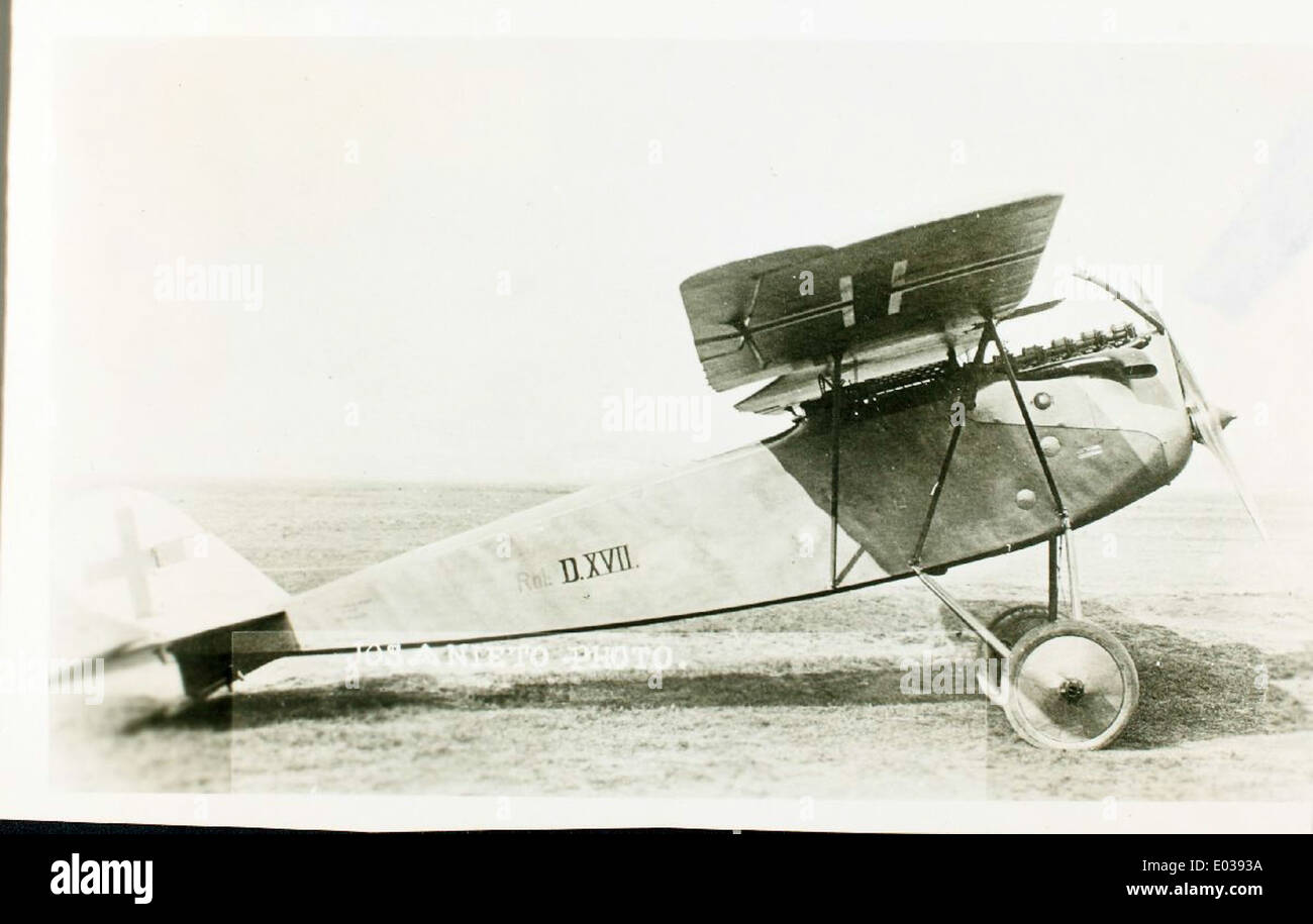 The L.F.G. Roland D.XVII (also known as D.17) was a German World War I ...