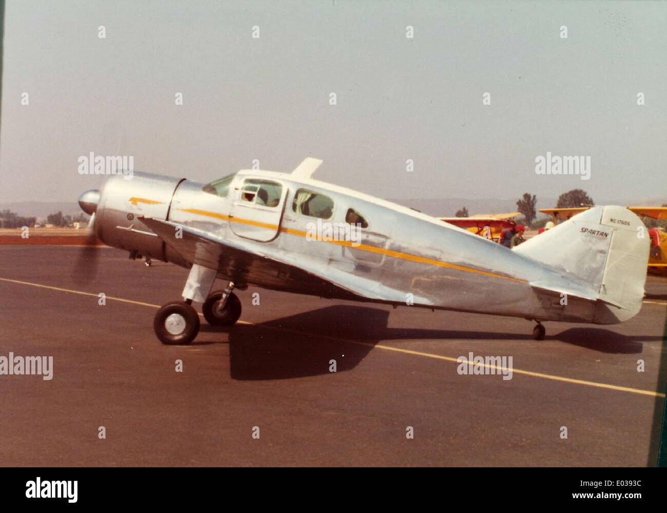 The Spartan 7W Executive, powered by a Pratt & Whitney R-985 Wasp ...