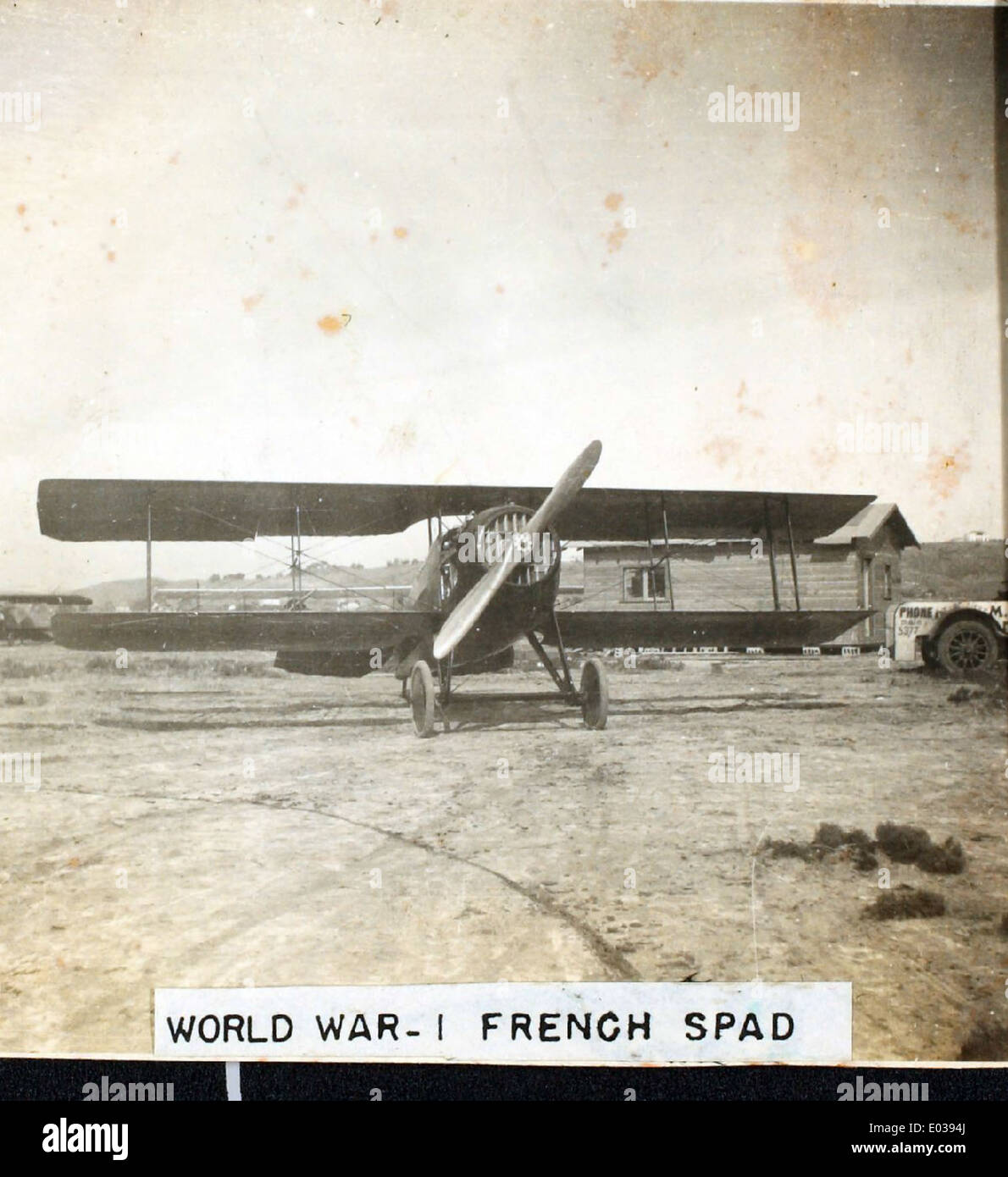 Spad airplane hi-res stock photography and images - Alamy
