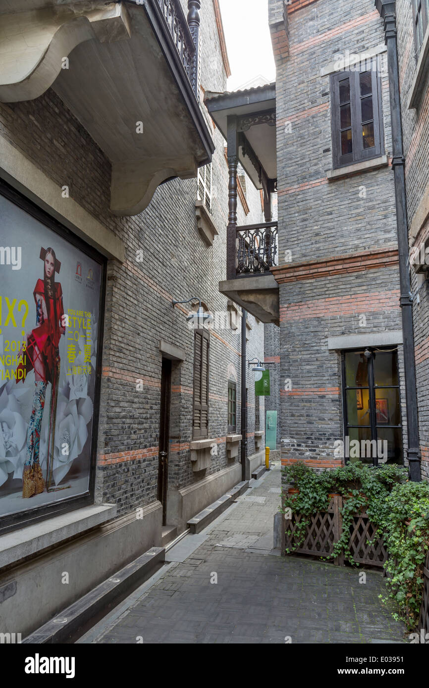 Old Town THE FRENCH CONCESSION SHANGHAI CHINA Stock Photo - Alamy