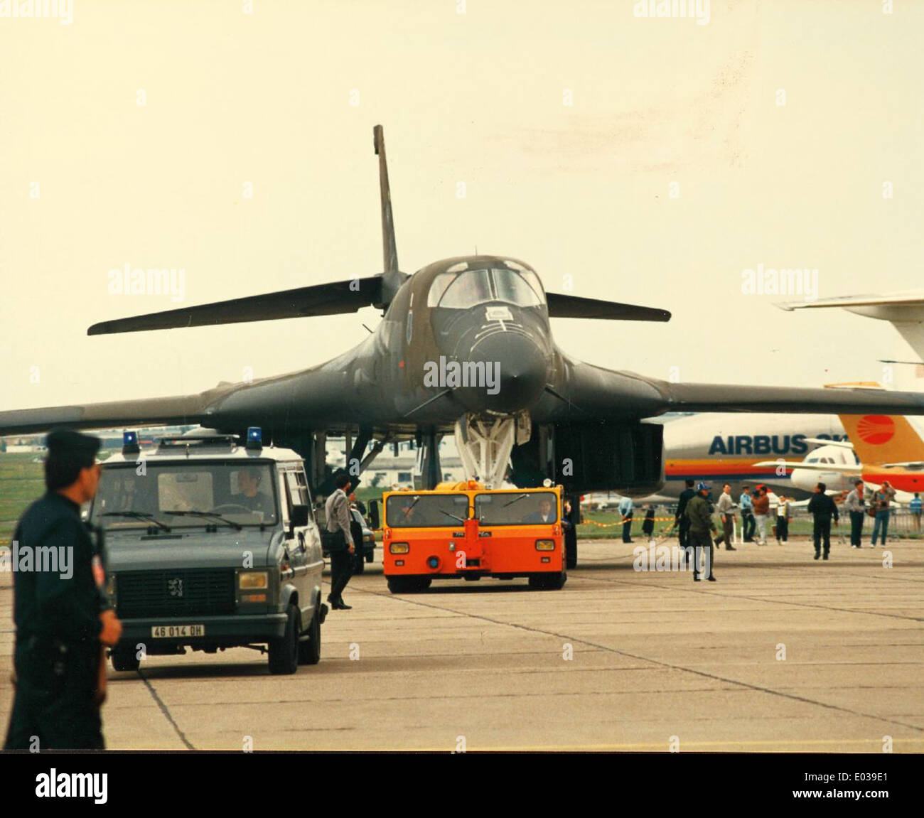 The Rockwell International B-1B Lancer is a supersonic variable-sweep ...