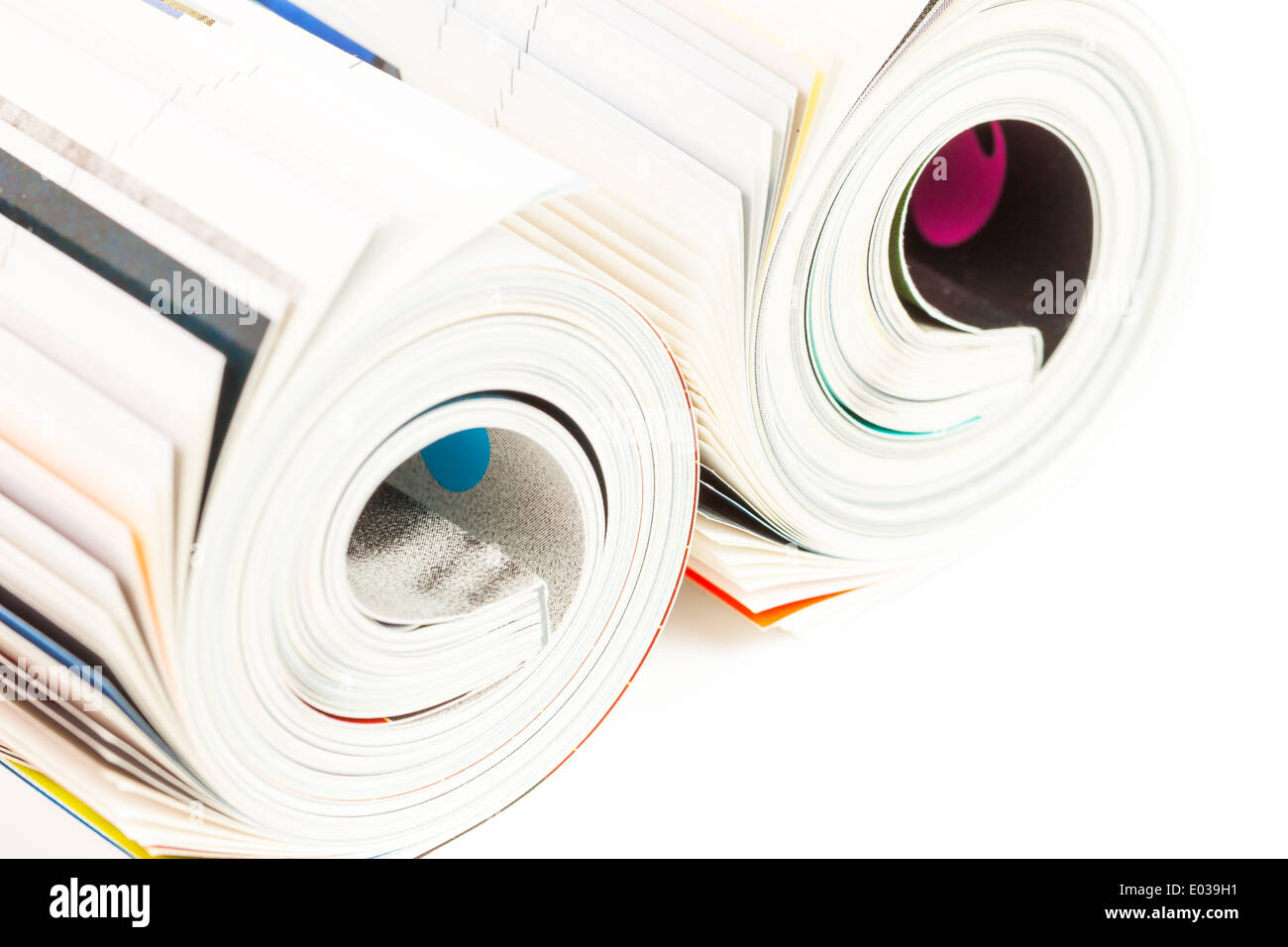 Rolled up magazine hi-res stock photography and images - Alamy