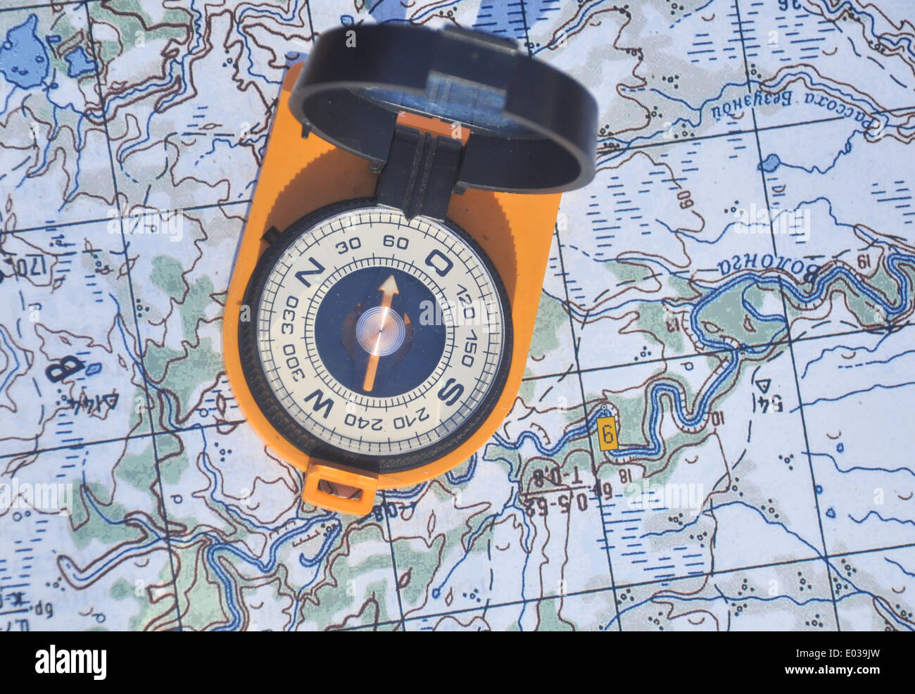 Map of west orange hi-res stock photography and images - Alamy