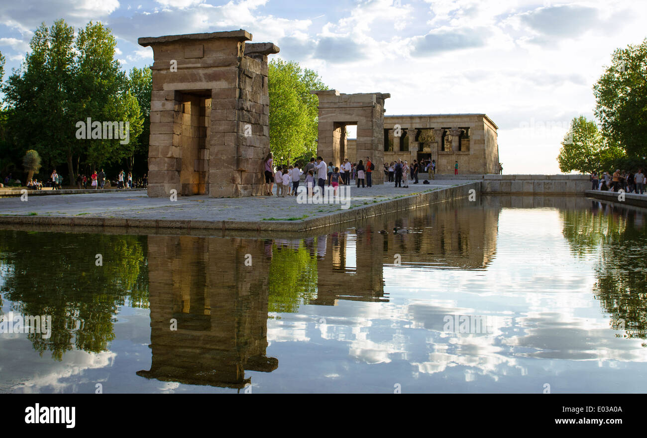 Temple of Debod, Madrid Stock Photo - Alamy