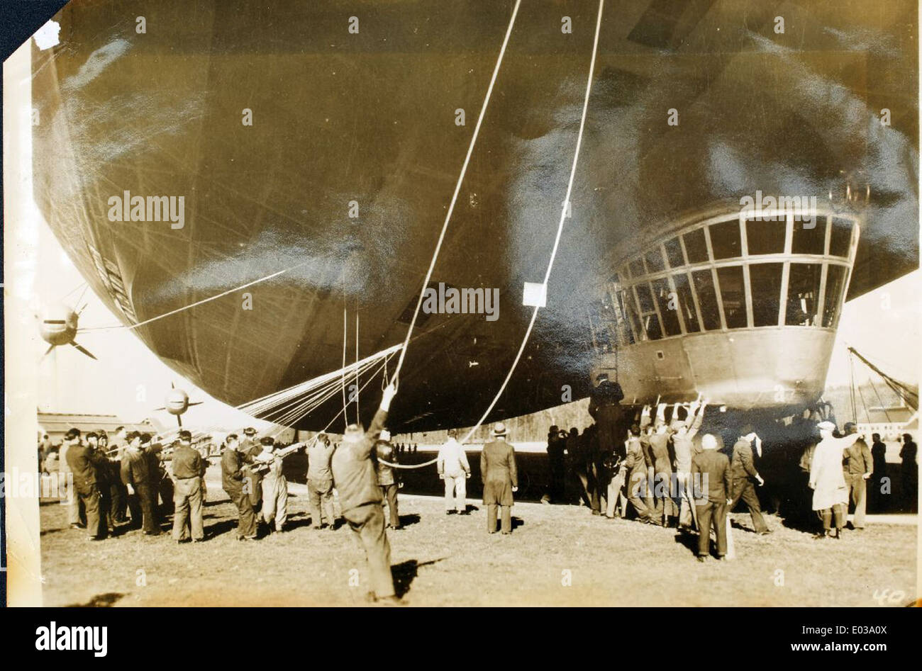 The Zeppelin LZ 129 Hindenburg was a German rigid airship, famous for ...