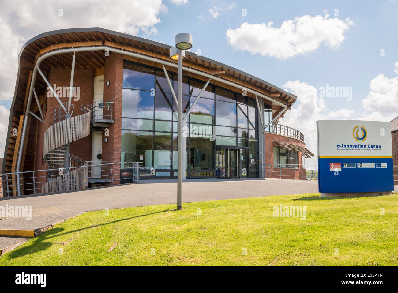 The e-Innovation Centre, University of Wolverhampton, Telford Campus at ...