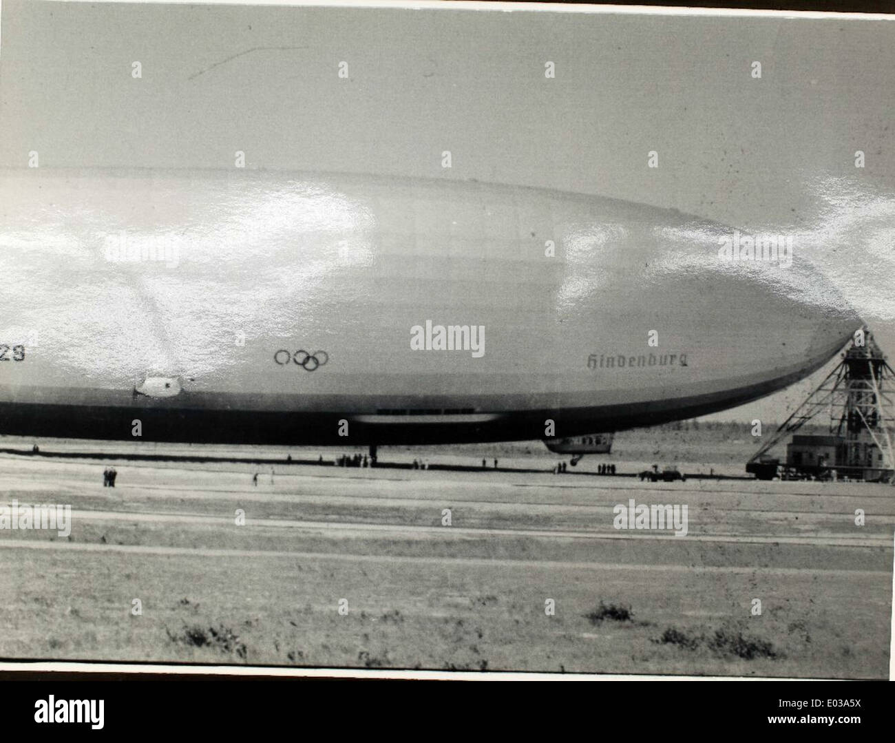 The Zeppelin airship D-LZ 129, also known as the Hindenburg, was a ...