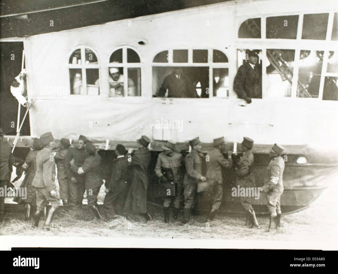 The Zeppelin LZ 127 Graf Zeppelin was a key example of German dirigible ...
