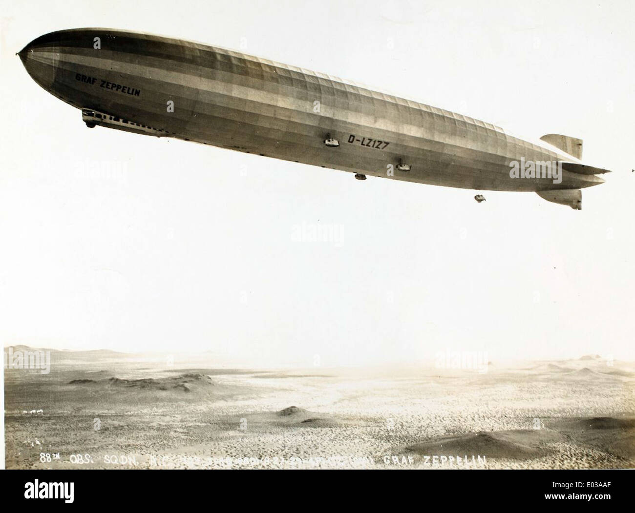 The Zeppelin LZ 127 Graf Zeppelin was a German-built airship used for ...