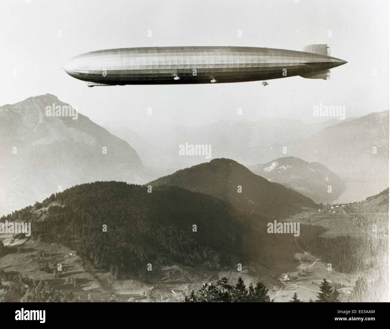 The Zeppelin D-LZ 127, also known as the Graf Zeppelin, was a rigid ...