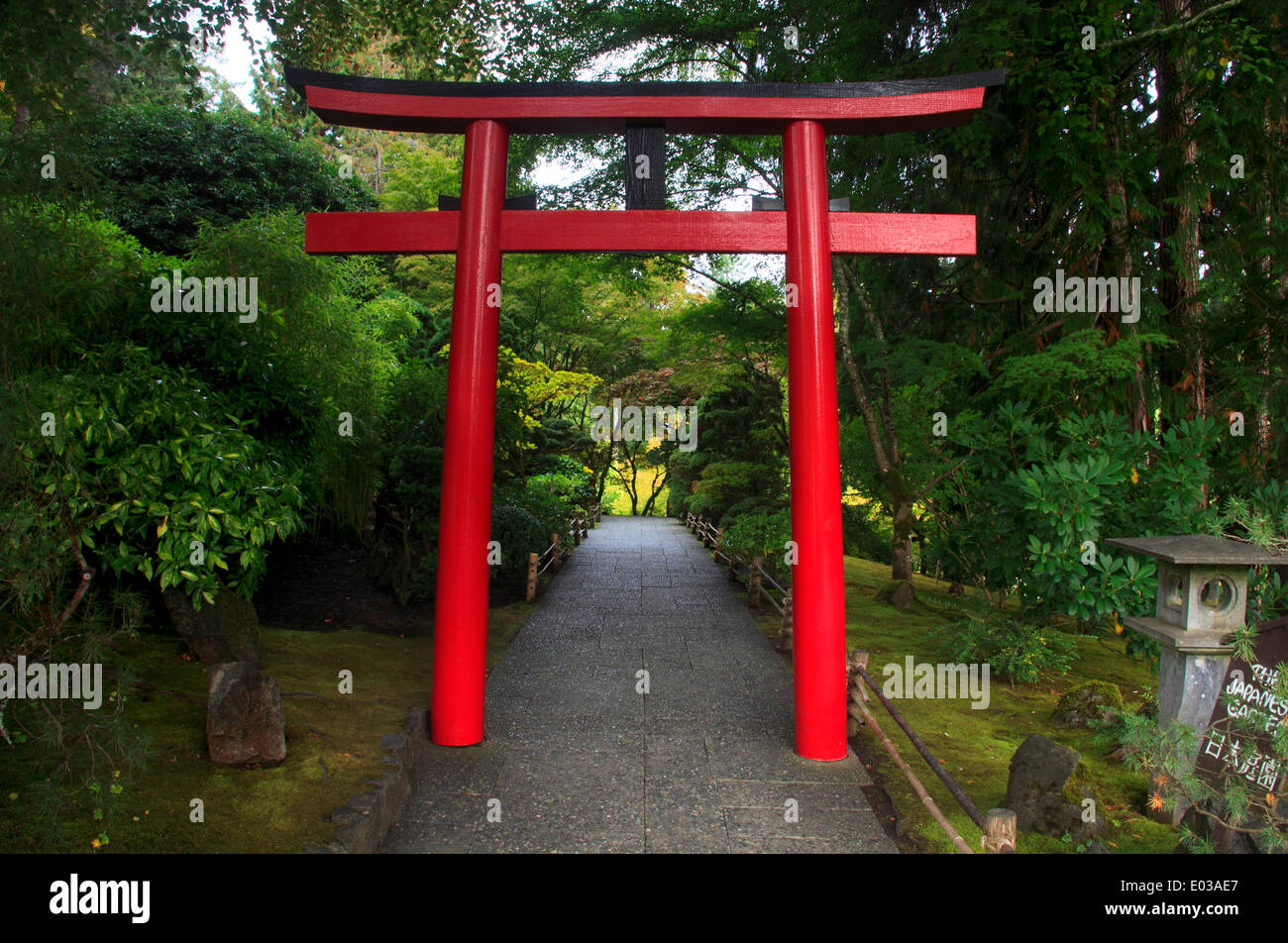 Photo of the Butchart Gardens in fall color, Vancouver Island, British ...
