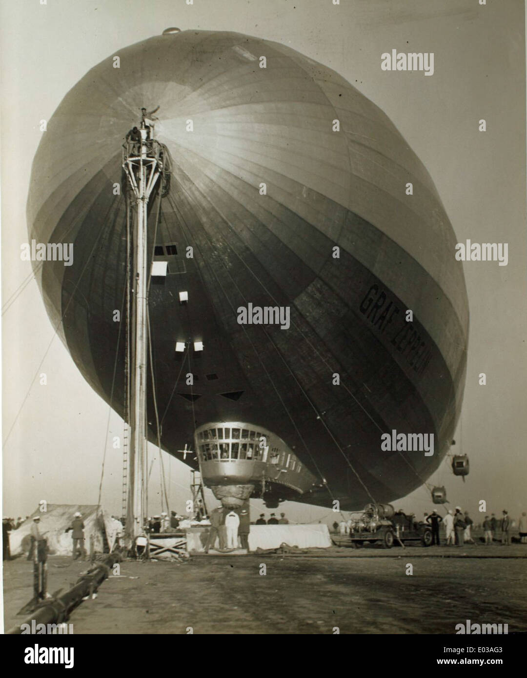 The Zeppelin LZ 127, known as Graf Zeppelin, was one of the most famous ...