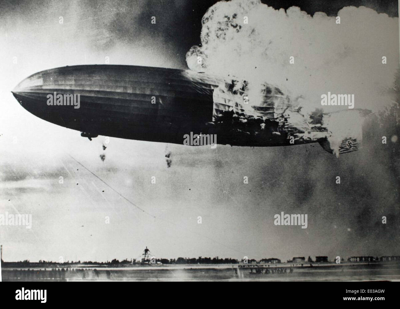 The Zeppelin Hindenburg was a German passenger airship that tragically ...