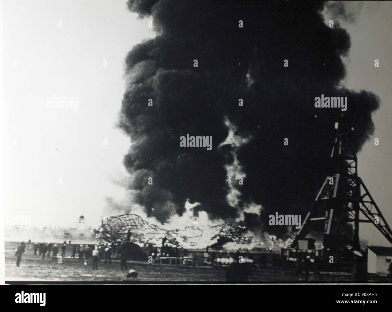 The Zeppelin Hindenburg was a German passenger airship that tragically ...