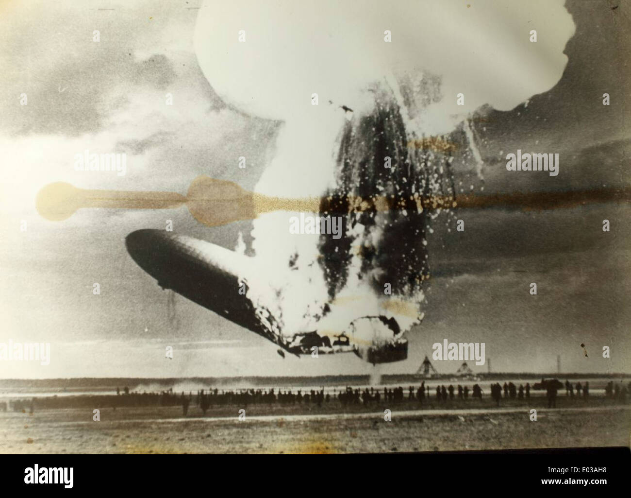 The Hindenburg was a German passenger airship that tragically crashed ...