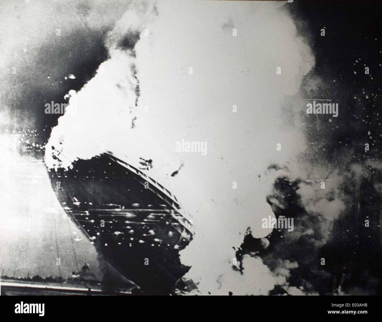 The Zeppelin Hindenburg was a German passenger airship that tragically ...