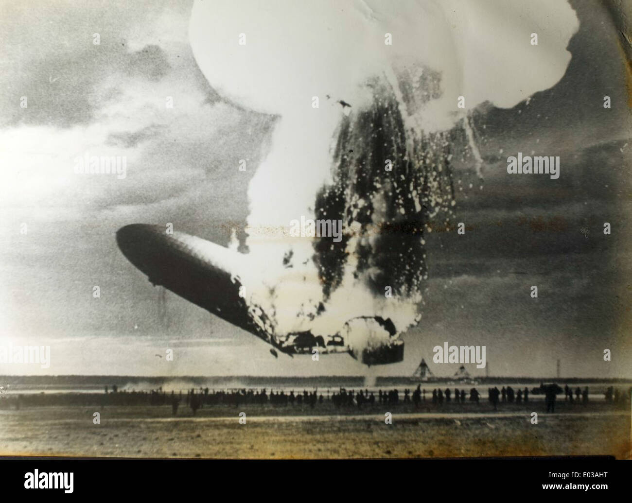 The Hindenburg was a German passenger airship, famously destroyed ...